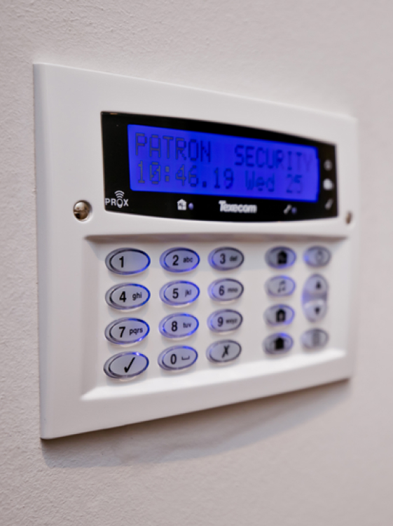 Burglar and Intruder alarms installation | patron Security