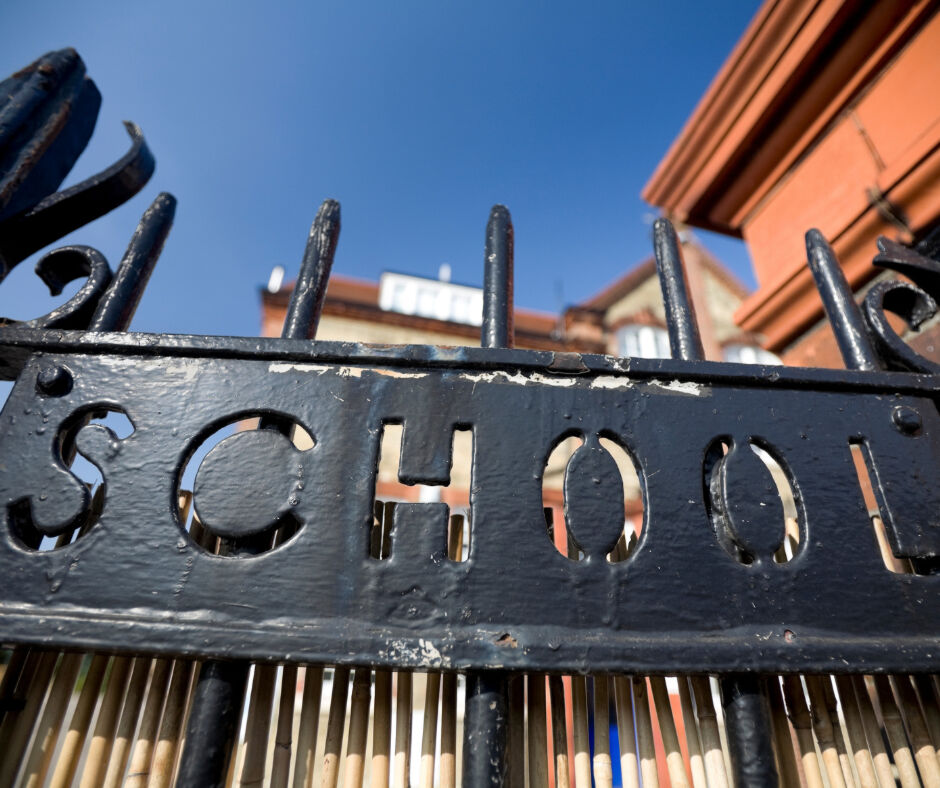School Gates Installation - Patron Security Ltd